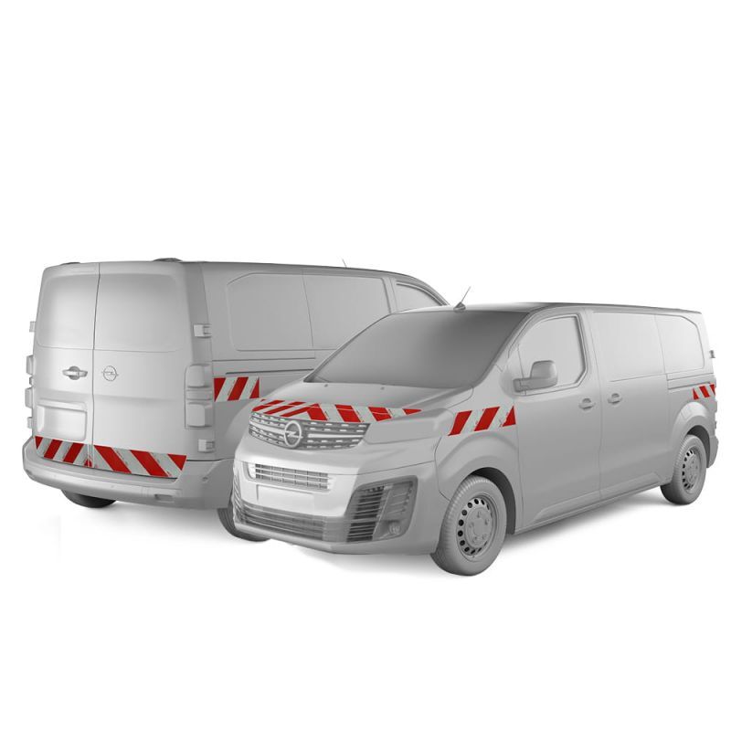 Warnmarkierung passgenau für Opel Vivaro C