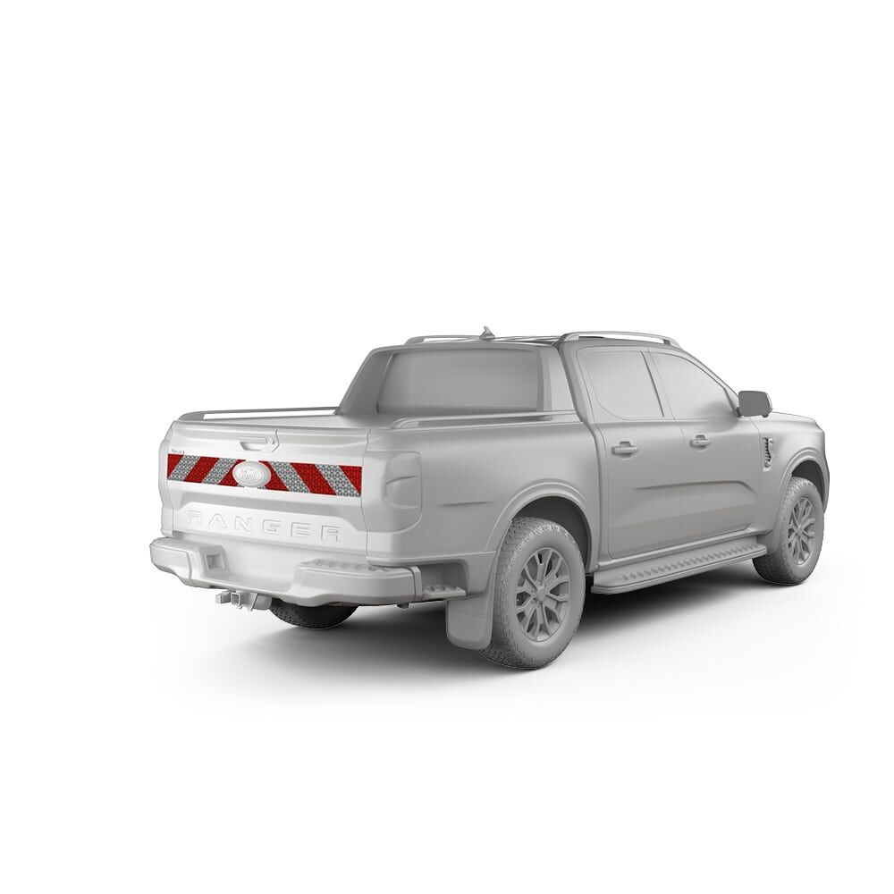 Warnmarkierung fahrzeugspezifisch Ford Ranger Wildtrak